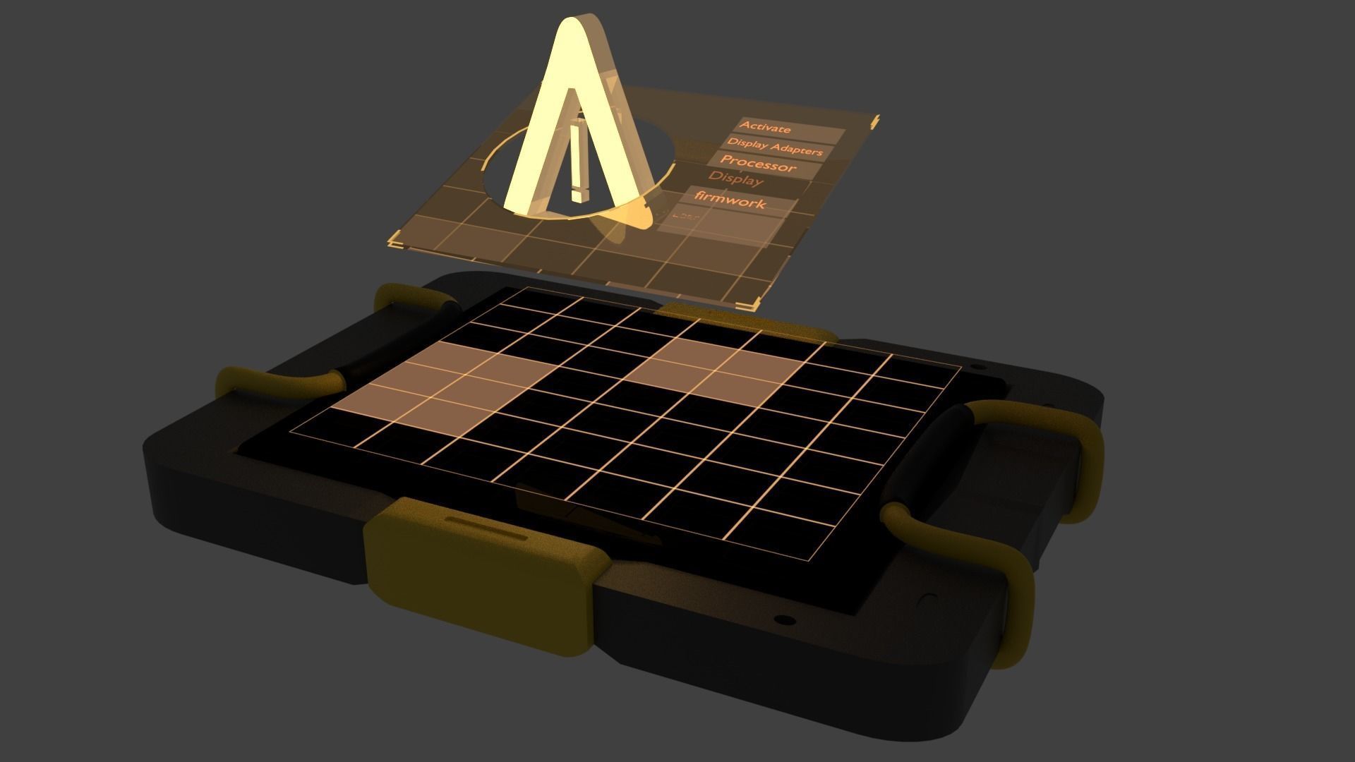 hologram sci fi free VR / AR / low-poly 3D model | CGTrader