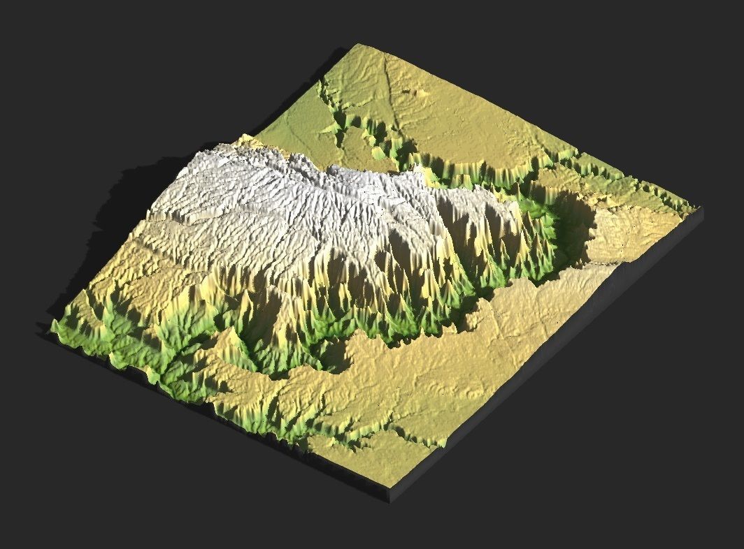3D MODEL OF GRAND CANYON FOR CNC AND 3D PRINTING 3D model | CGTrader