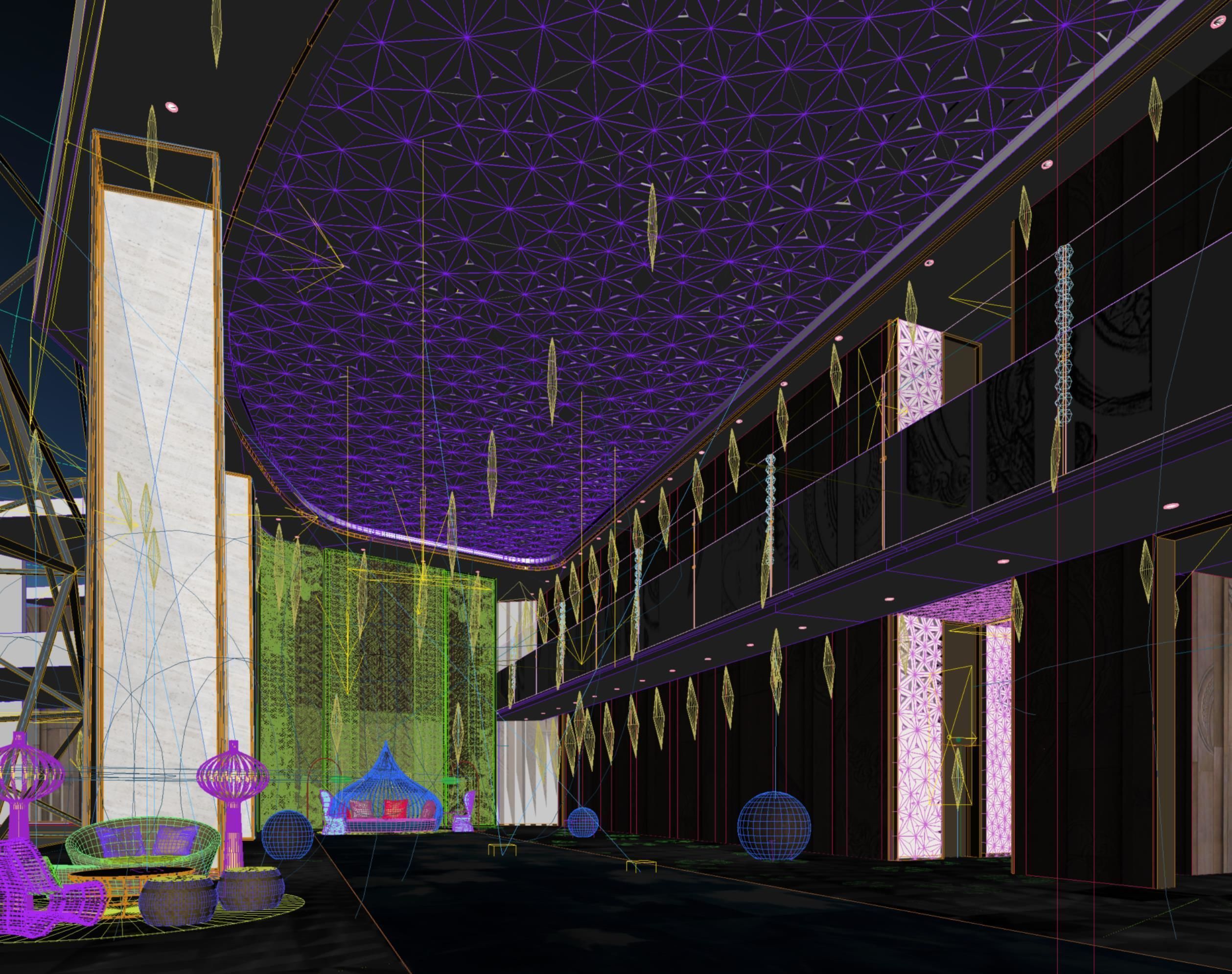 Australian hotel lobby 3D model | CGTrader