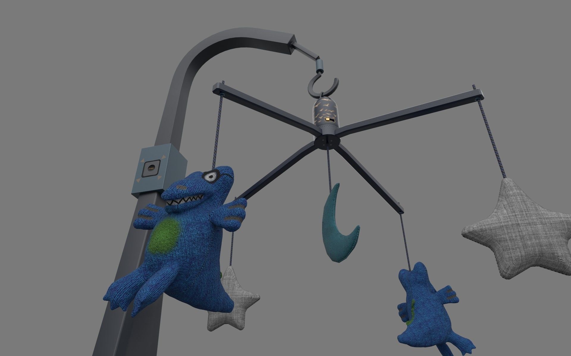 Baby Toy Mobile 3D model | CGTrader