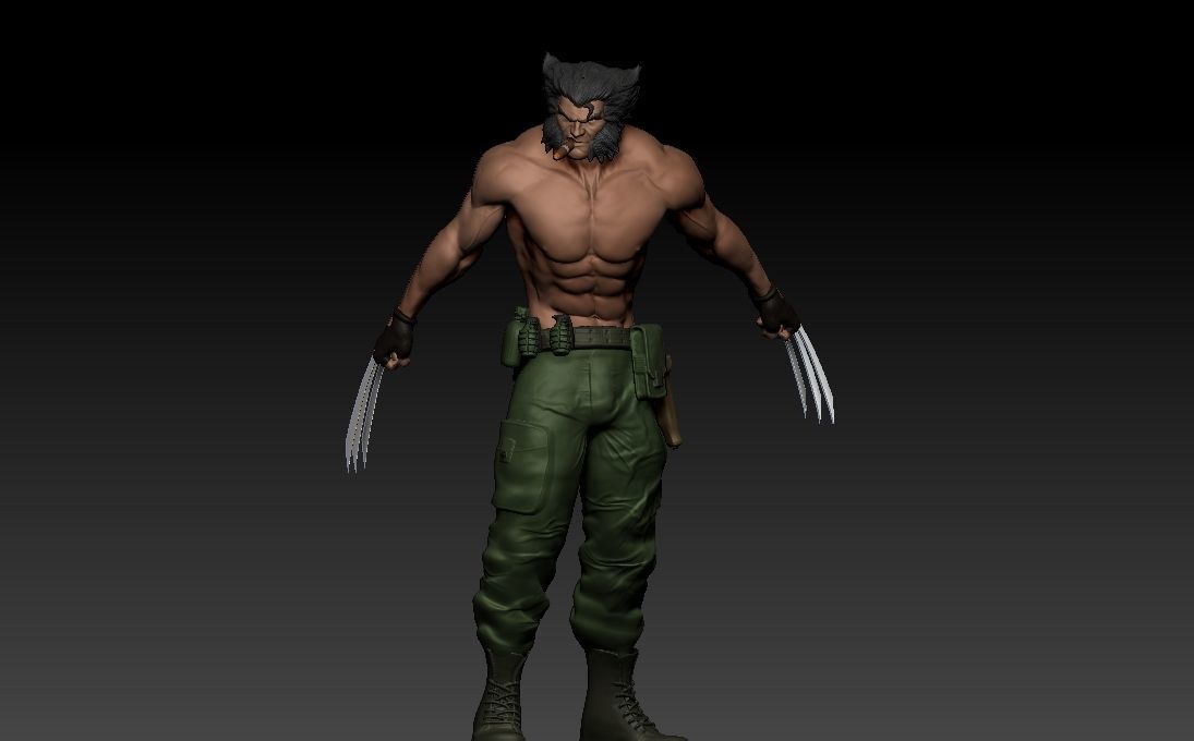 LOGAN SOLDIER 3D model 3D printable | CGTrader