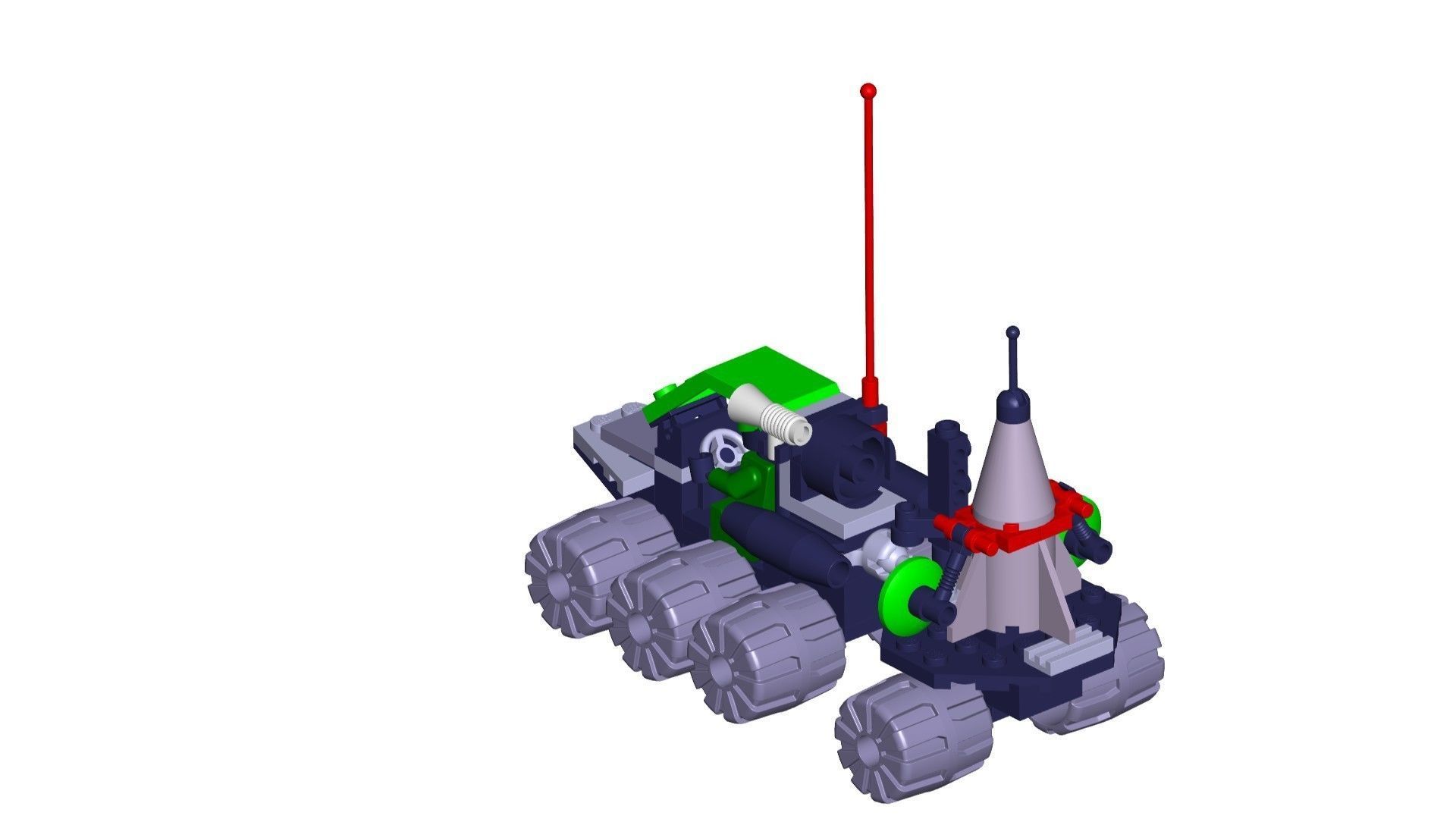 Space Police 3D model | CGTrader