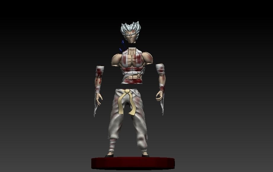 Garou 3D model 3D printable | CGTrader