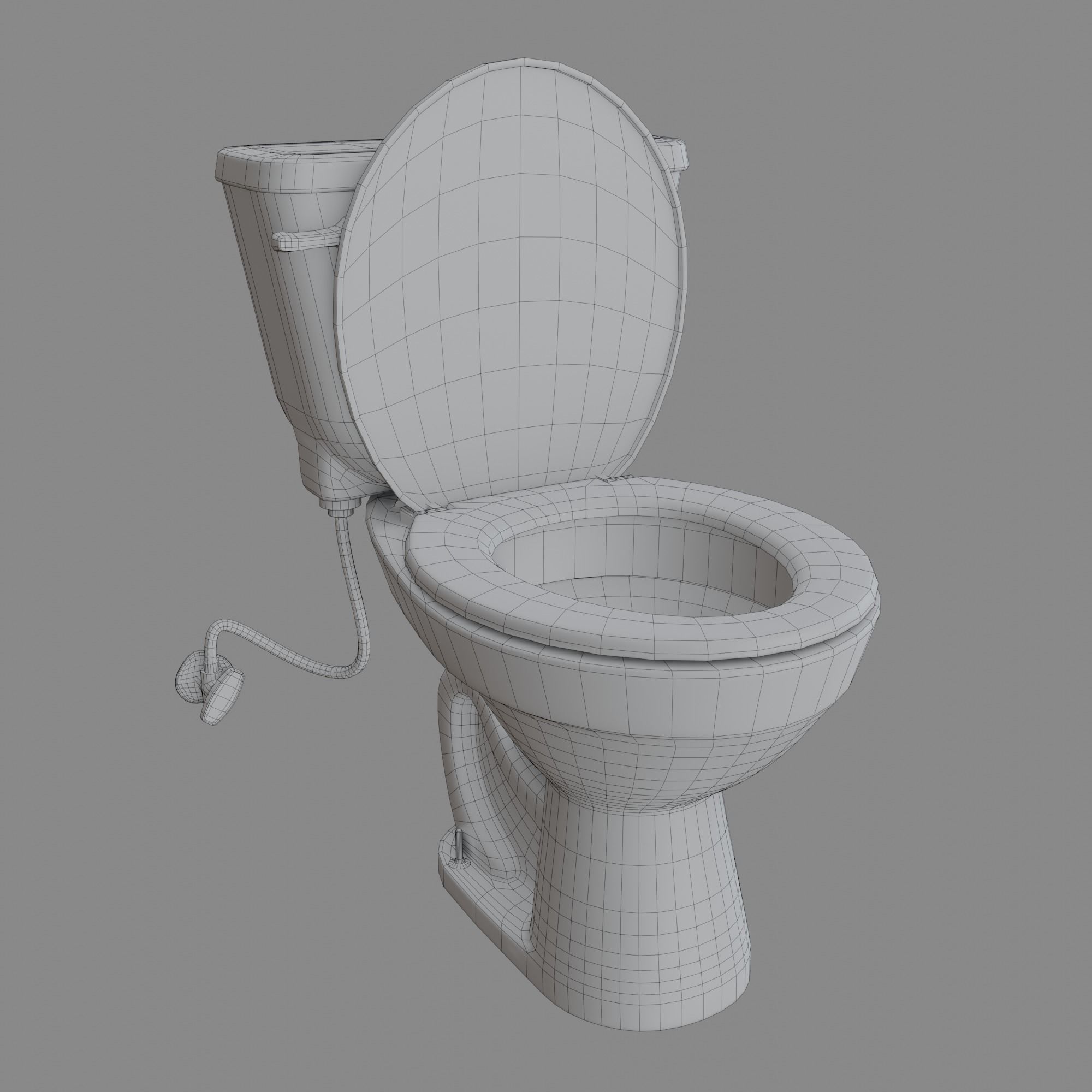 Toilet free VR / AR / low-poly 3D model | CGTrader