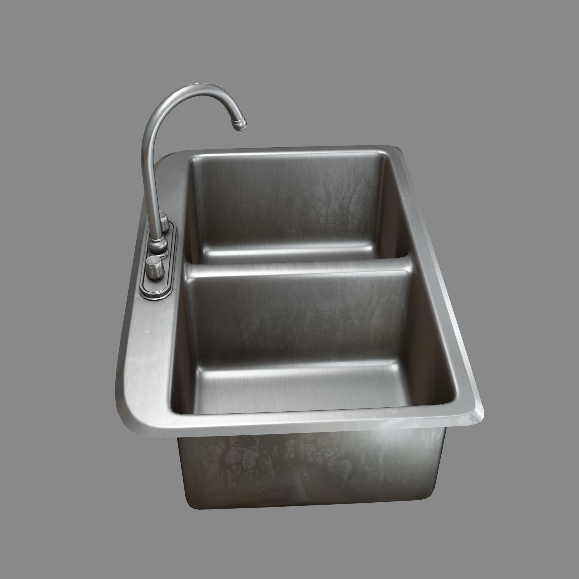 Kitchen Sink free VR / AR / low-poly 3D model | CGTrader