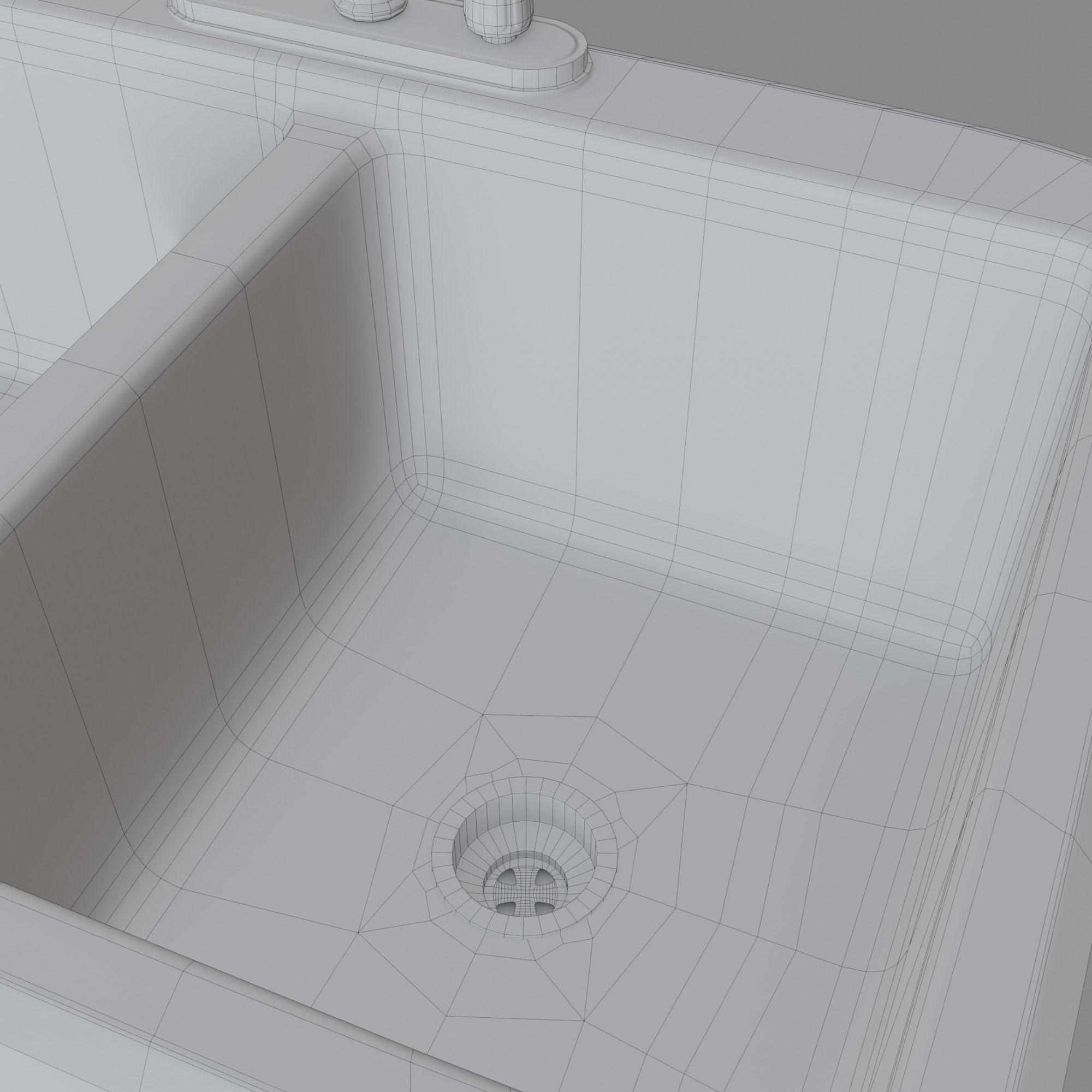 Kitchen Sink free VR / AR / low-poly 3D model | CGTrader