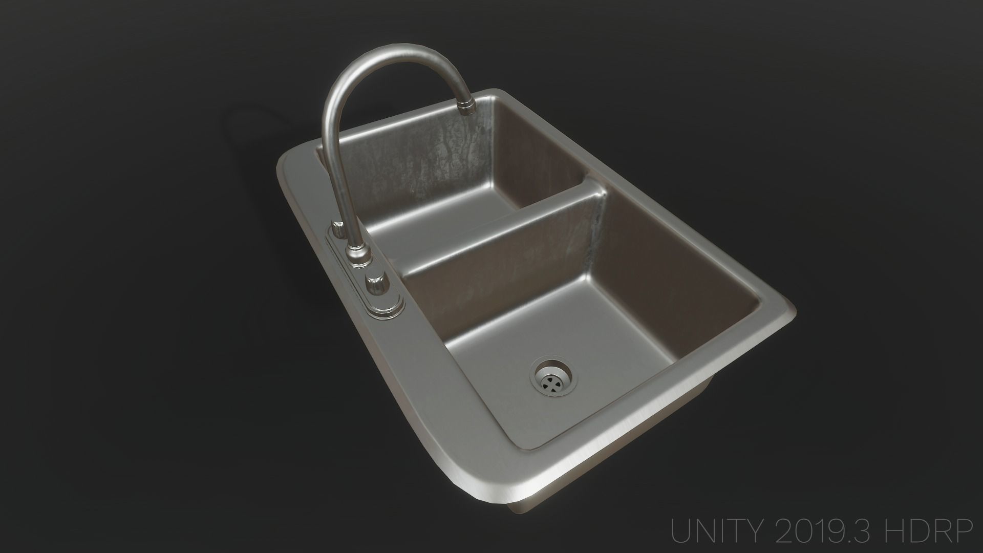 Kitchen Sink free VR / AR / low-poly 3D model | CGTrader