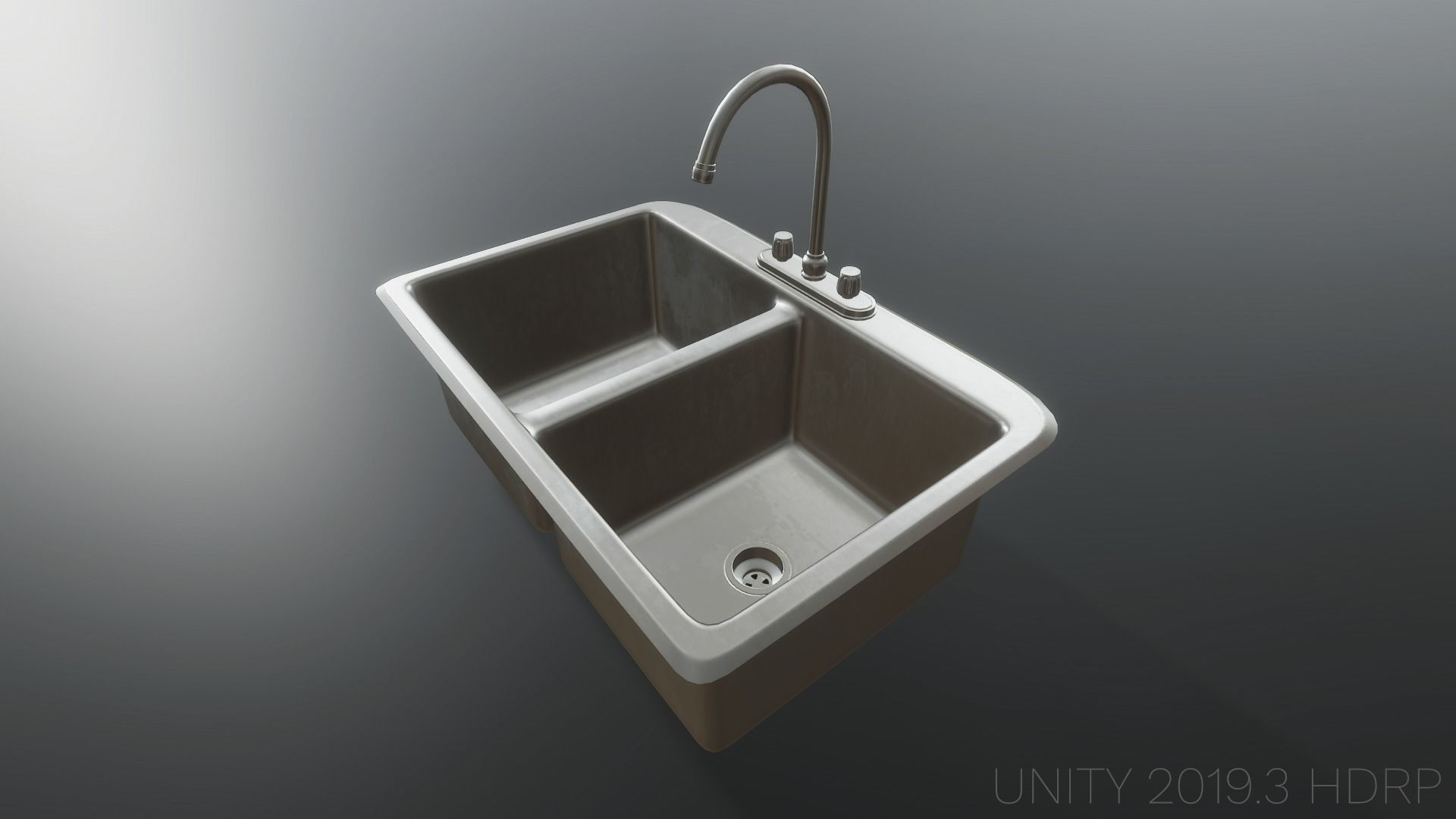 Kitchen Sink free VR / AR / low-poly 3D model | CGTrader