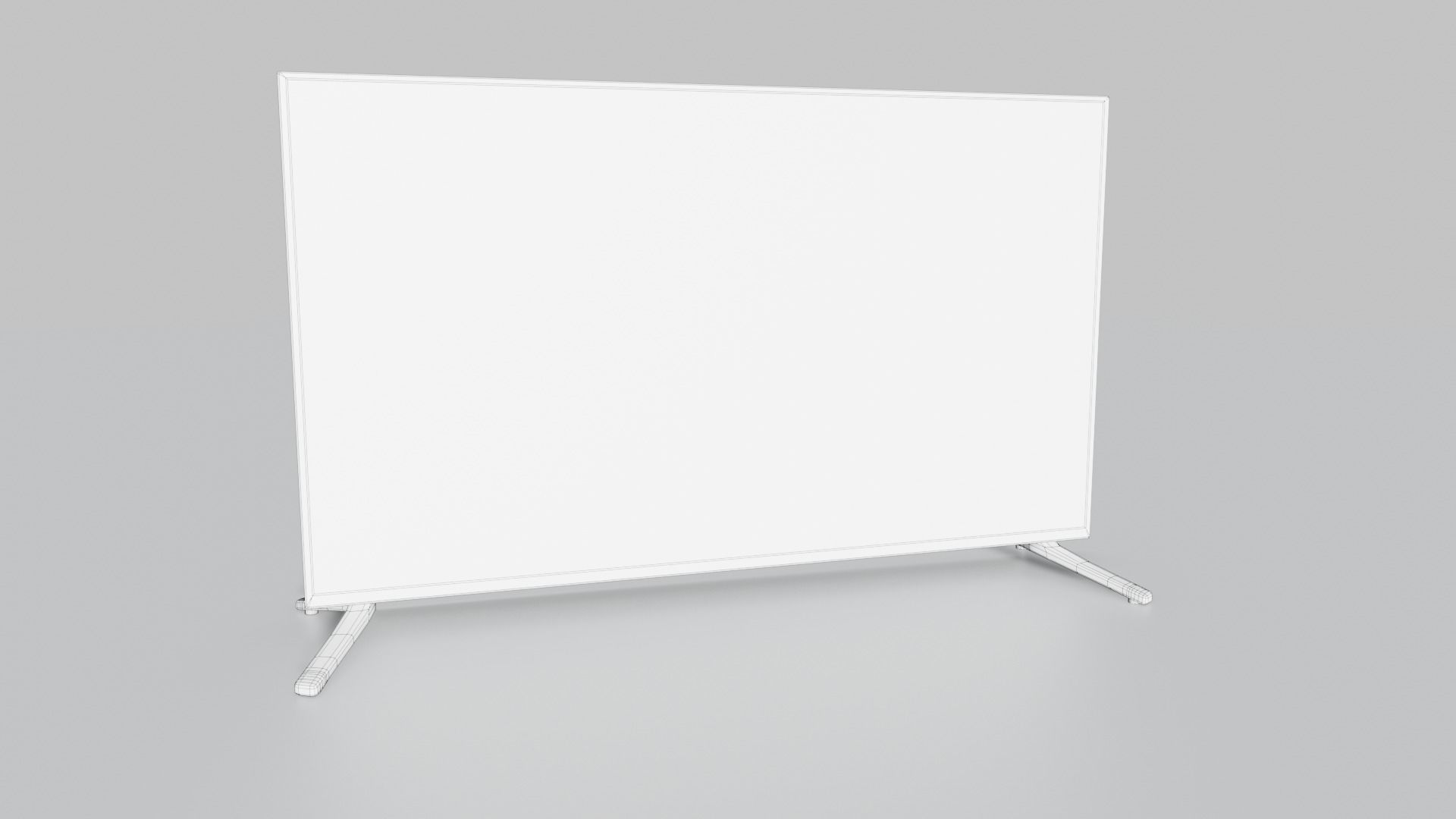Flat Screen Television free VR / AR / low-poly 3D model | CGTrader