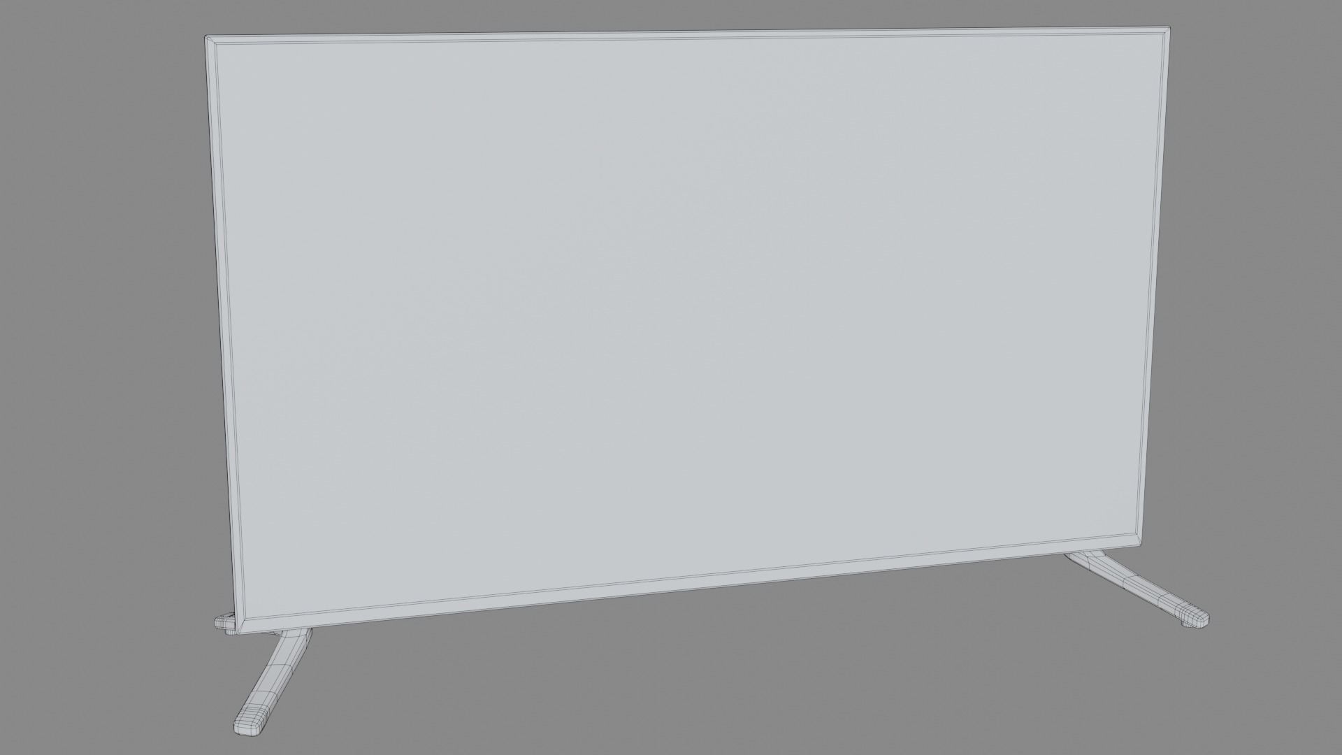 Flat Screen Television free VR / AR / low-poly 3D model | CGTrader