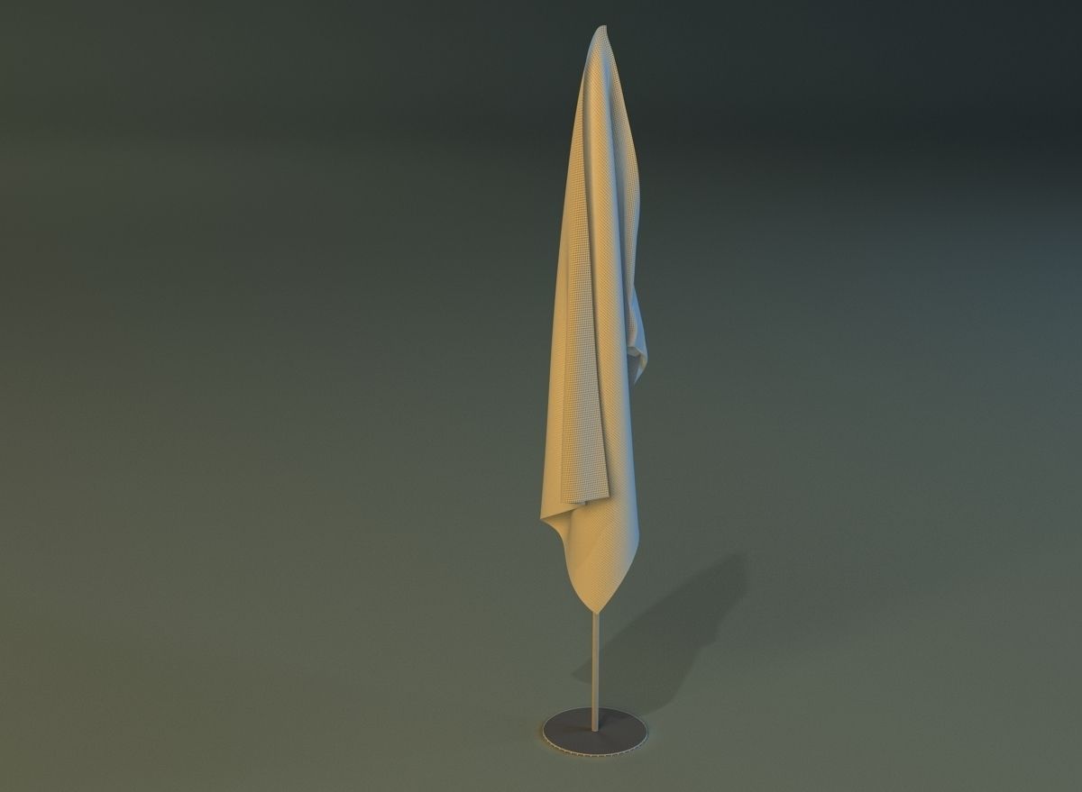 Flag stand 3D model | CGTrader