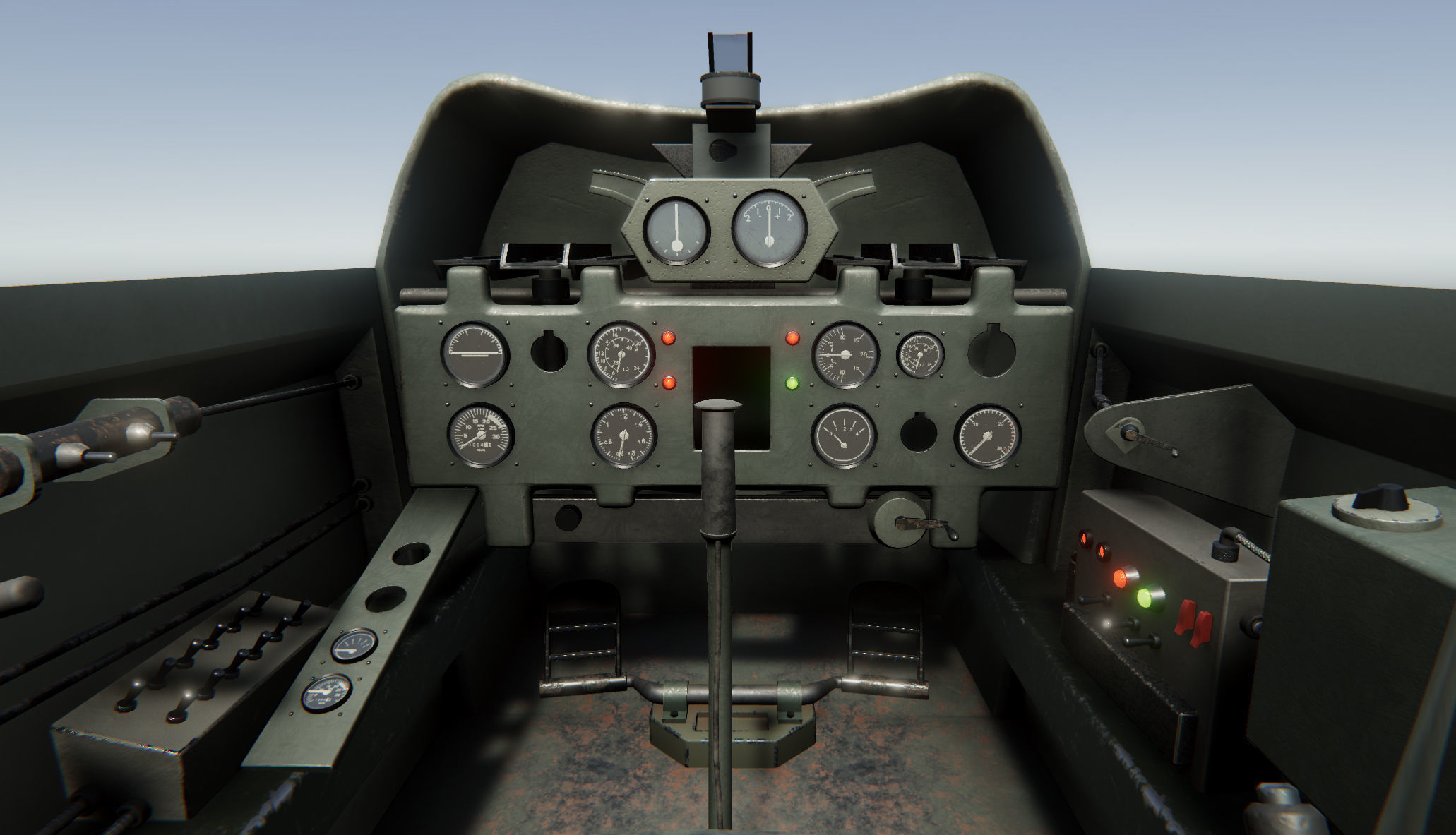 3D model Airplane Cockpits VR / AR / low-poly | CGTrader