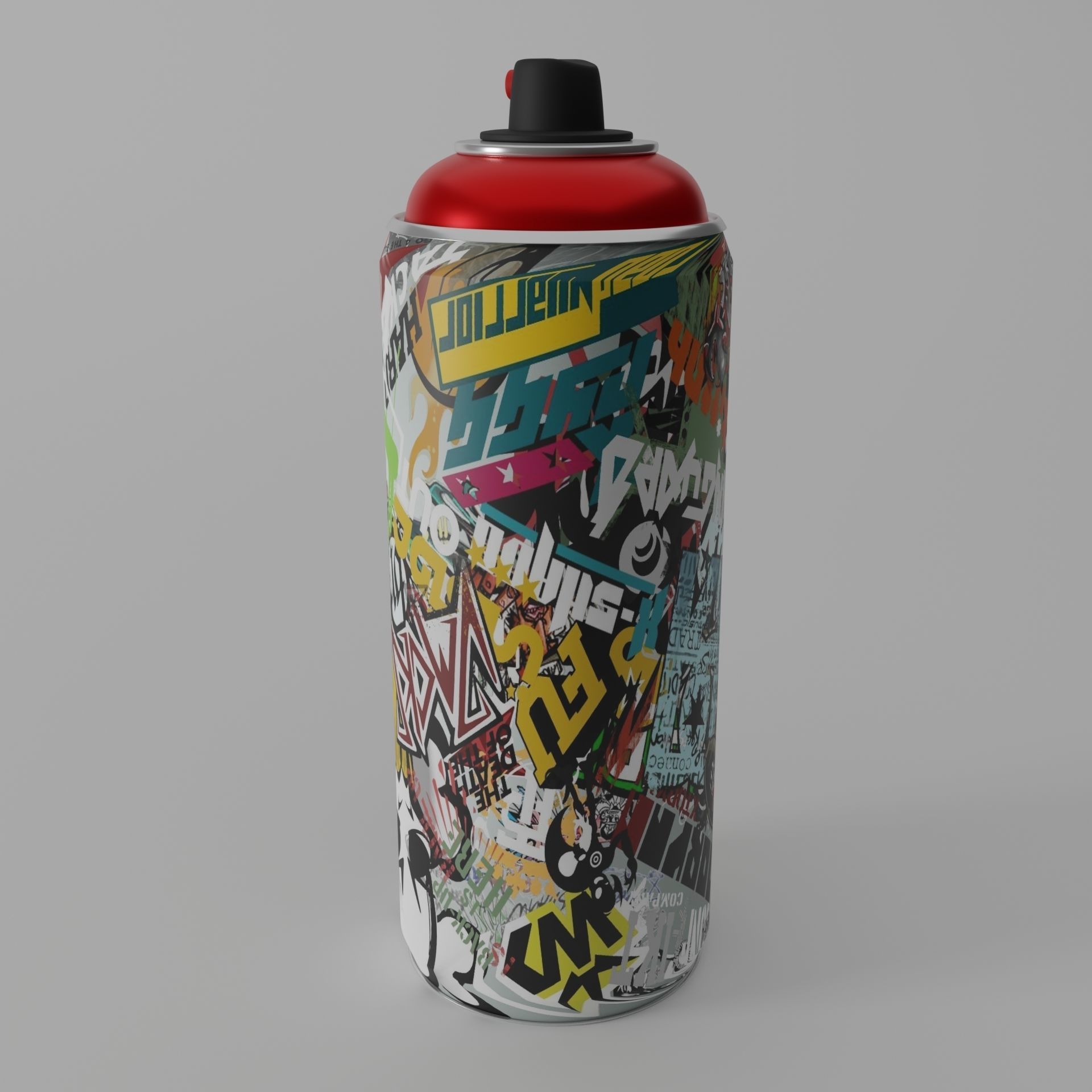 Spray paint free 3D model | CGTrader