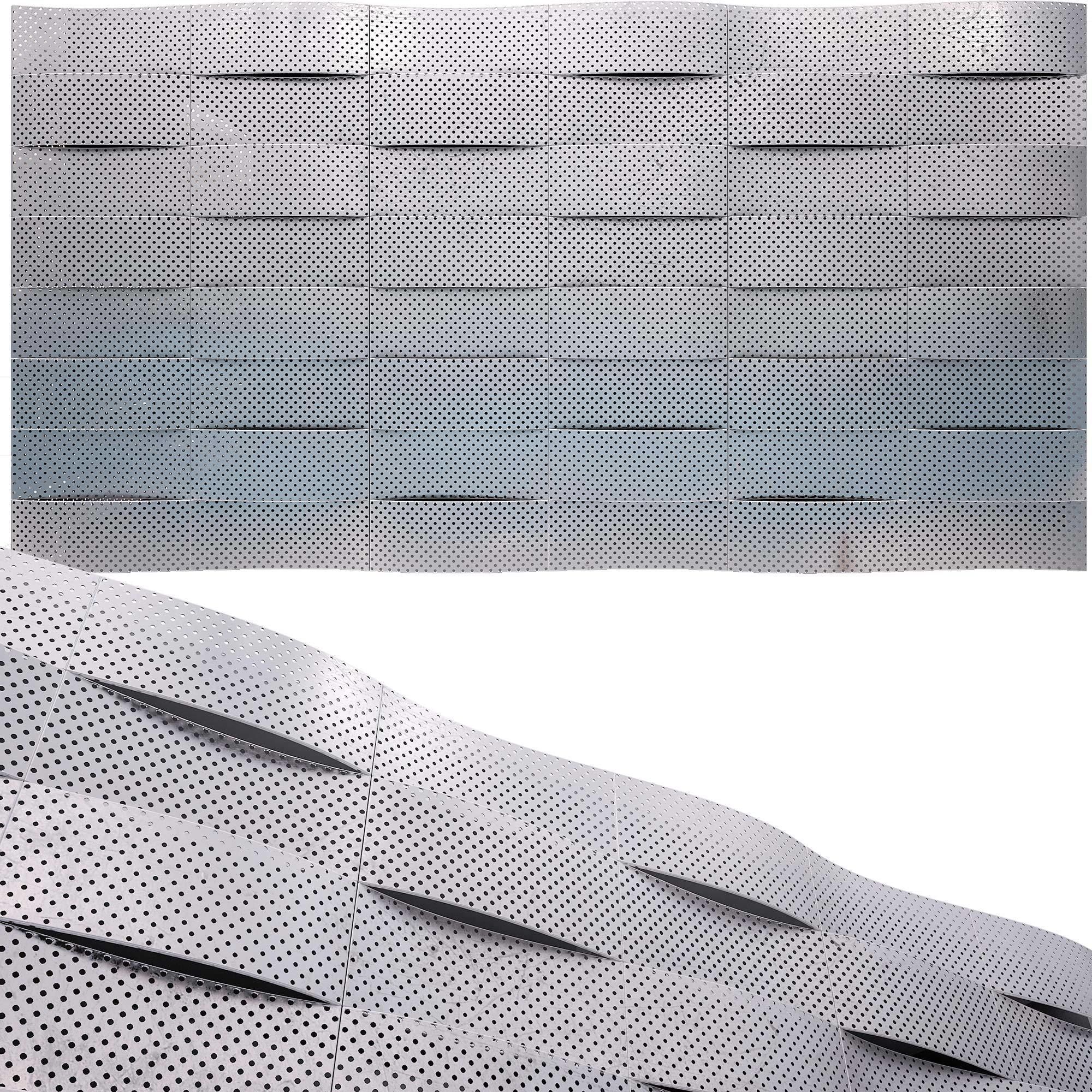 perforated metal panel N12 3D model 3D model | CGTrader