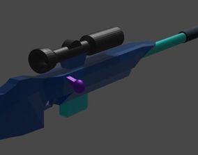 Animated Sniper rifle 3D Models | CGTrader
