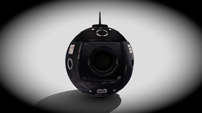 3D model Sci-fi Spy Drone VR / AR / low-poly | CGTrader