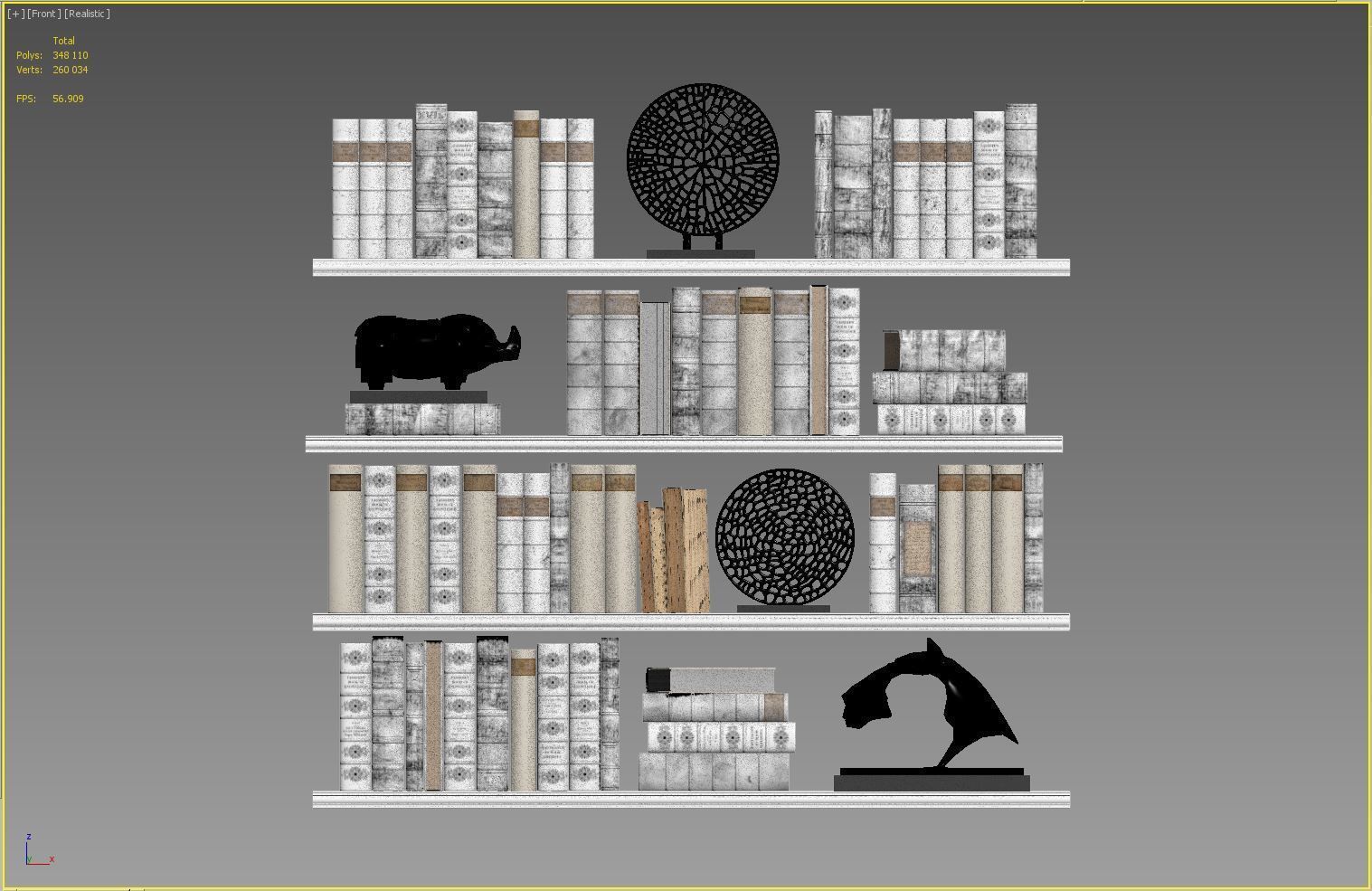 Classic Books 07 3D model | CGTrader