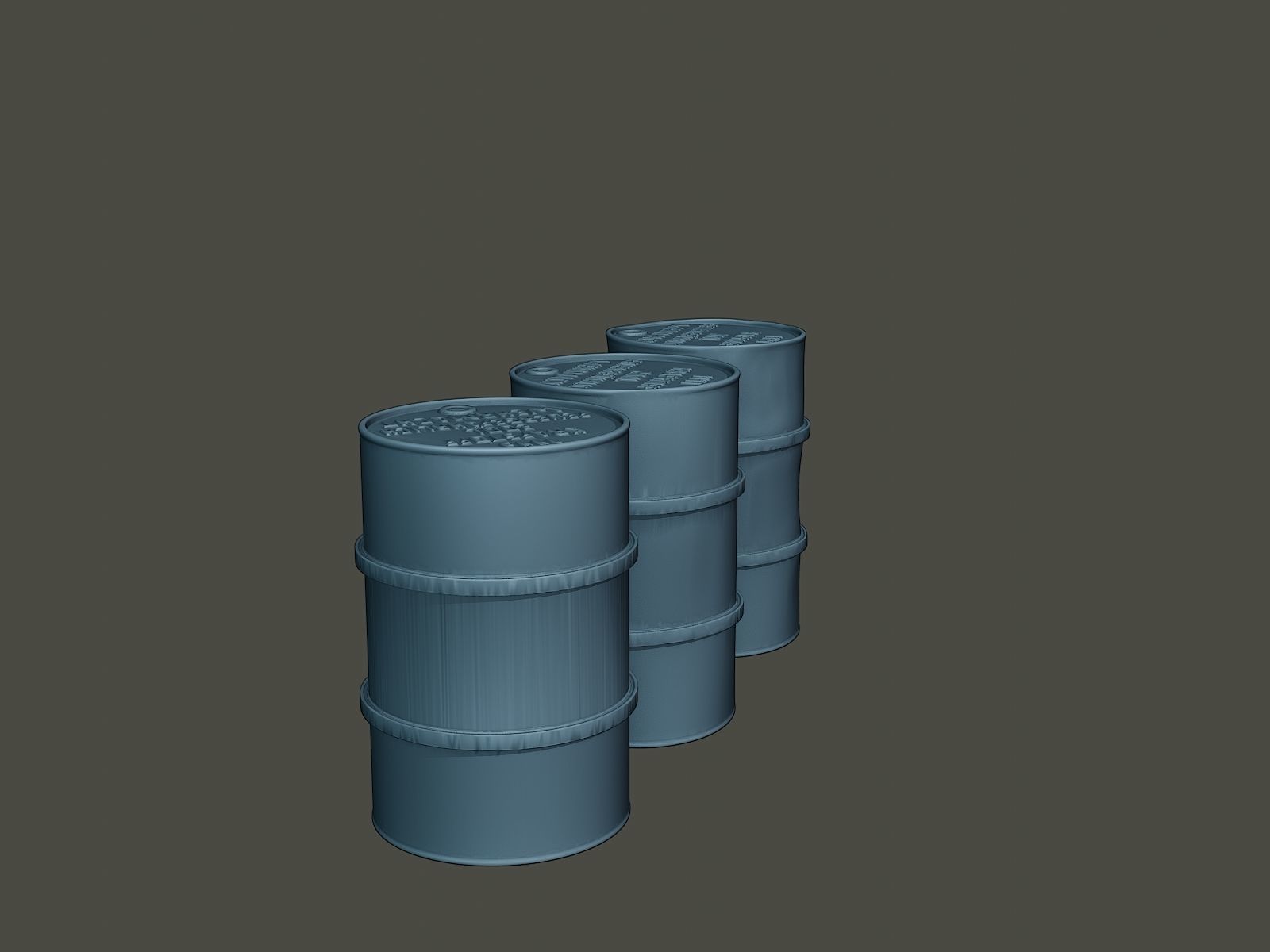 ww2 German Fuel drums and fuel tanks Pack 3D model 3D printable | CGTrader