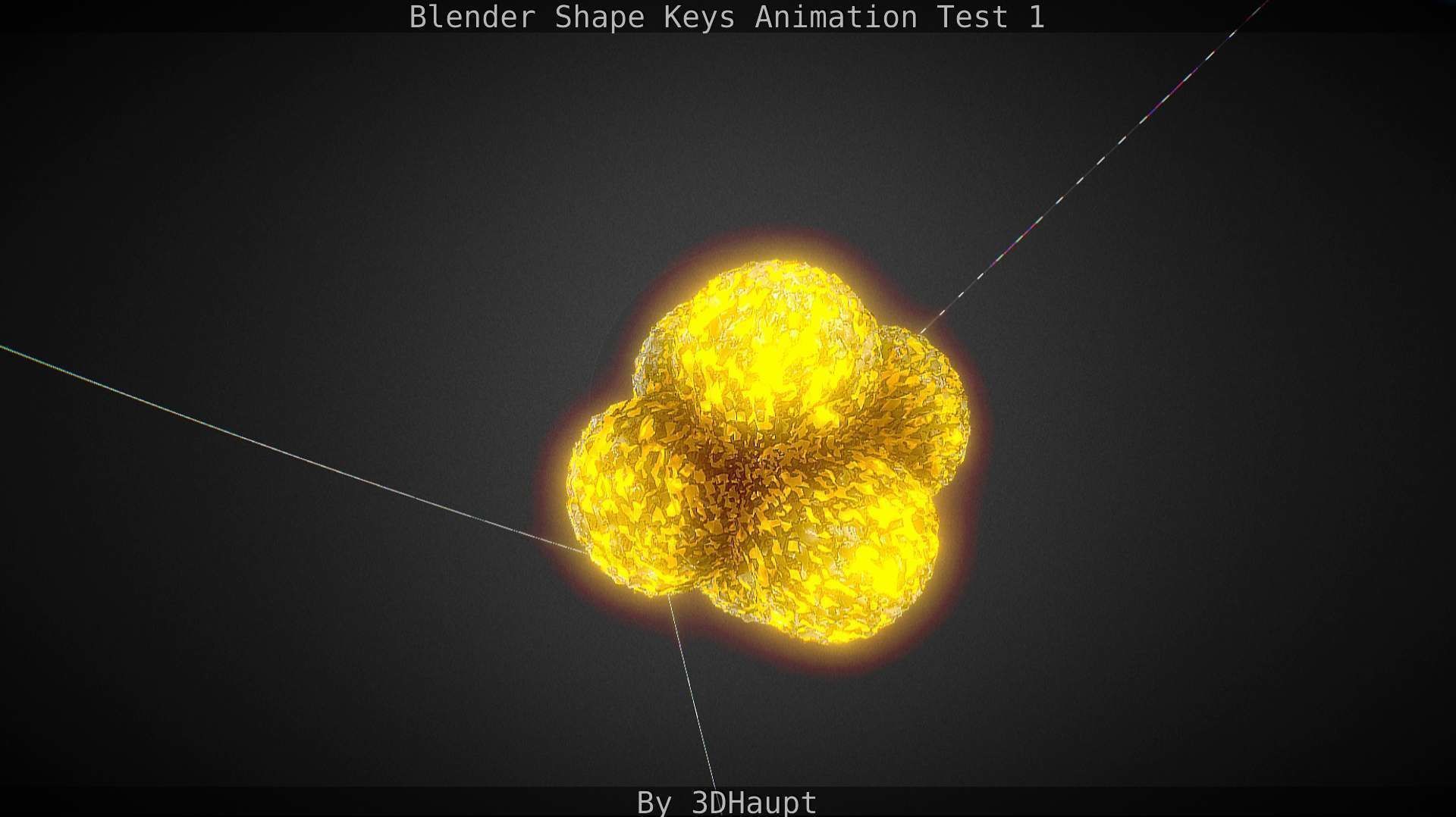 Blender Shape Keys Animation Test free 3D model animated | CGTrader