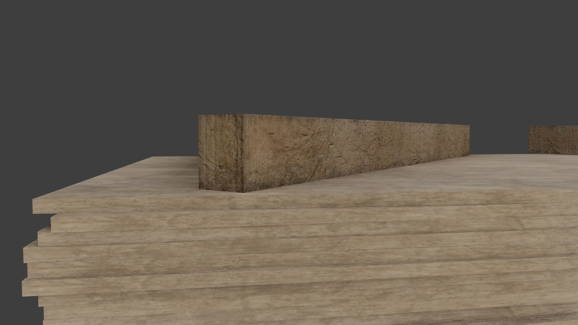 3D model Construction Wood Planks VR / AR / low-poly | CGTrader