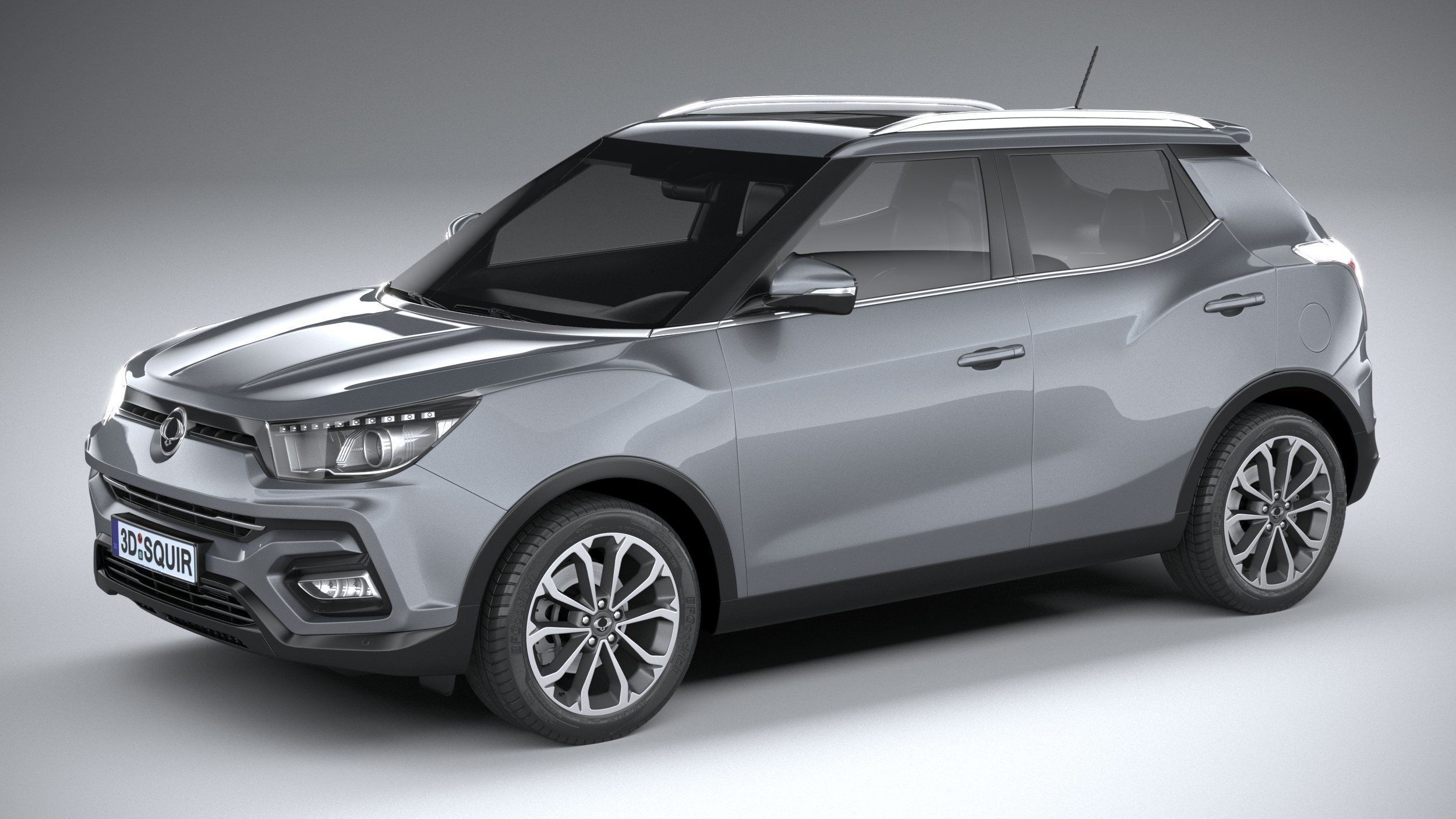 Ssangyong Tivoli Ultimate 2018 3D model | CGTrader