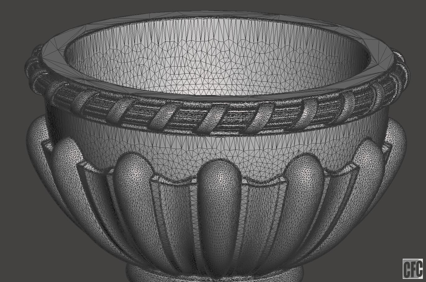 Decorative vase - 3d model for CNC - DecorativeVase004 3D model 3D ...