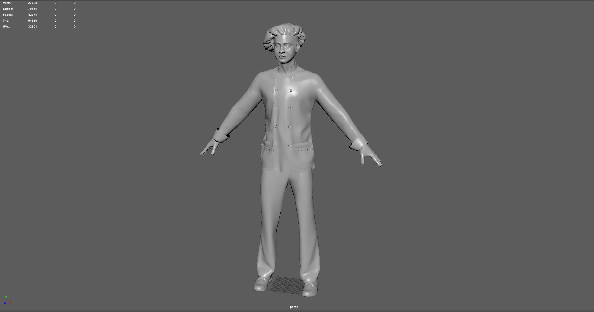 CHEF KITCHENER 3D model | CGTrader