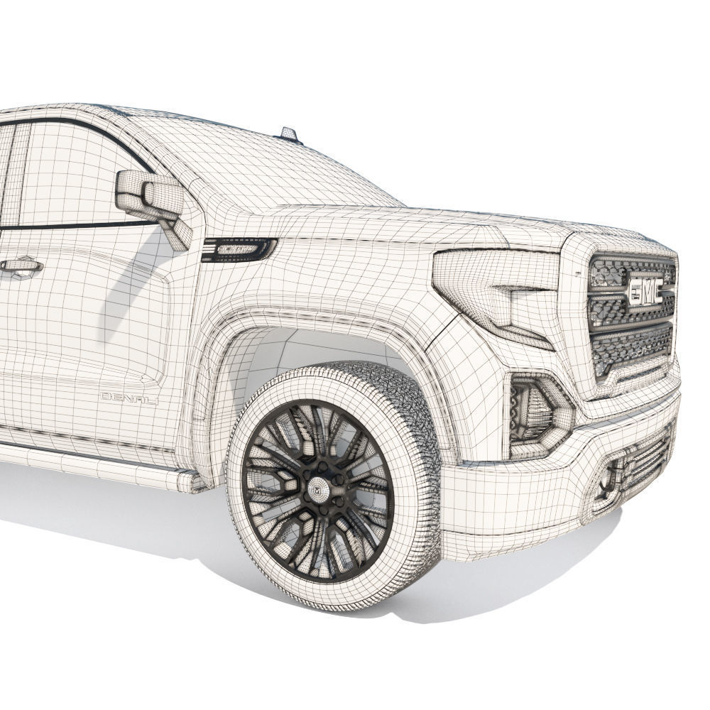 2019 GMC Sierra 1500 3D model | CGTrader