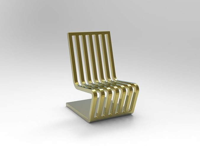 Modern Simple Chair 3D model | CGTrader