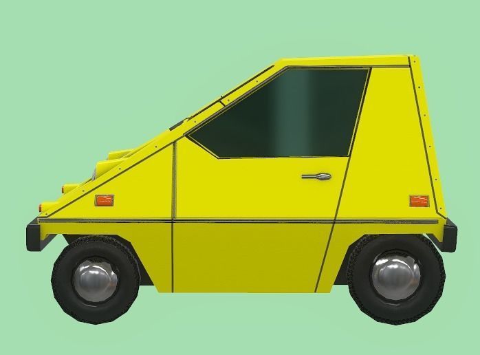 3D model Sebring-Vanguard Citicar 1976 VR / AR / low-poly | CGTrader
