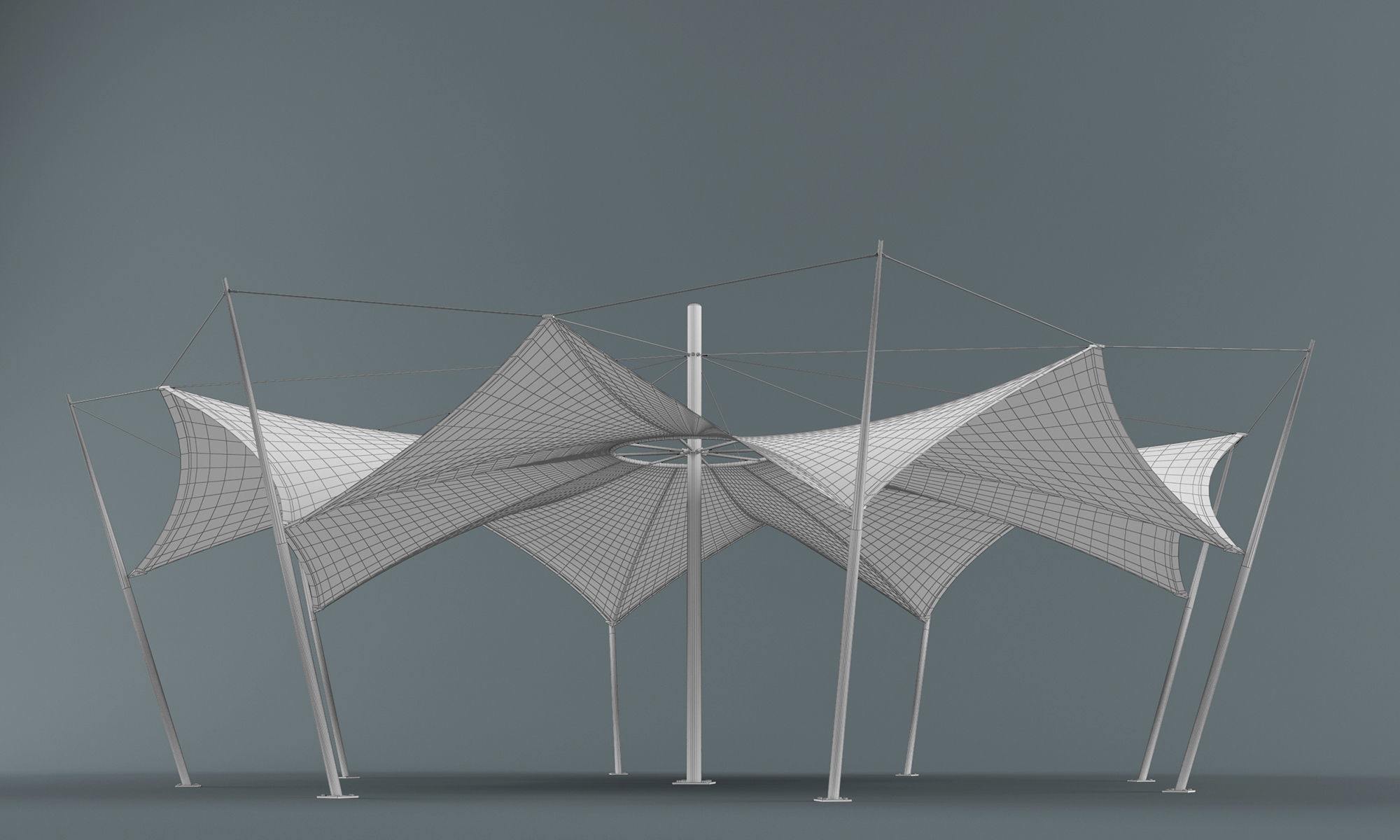 Canopy Tent 3D model | CGTrader