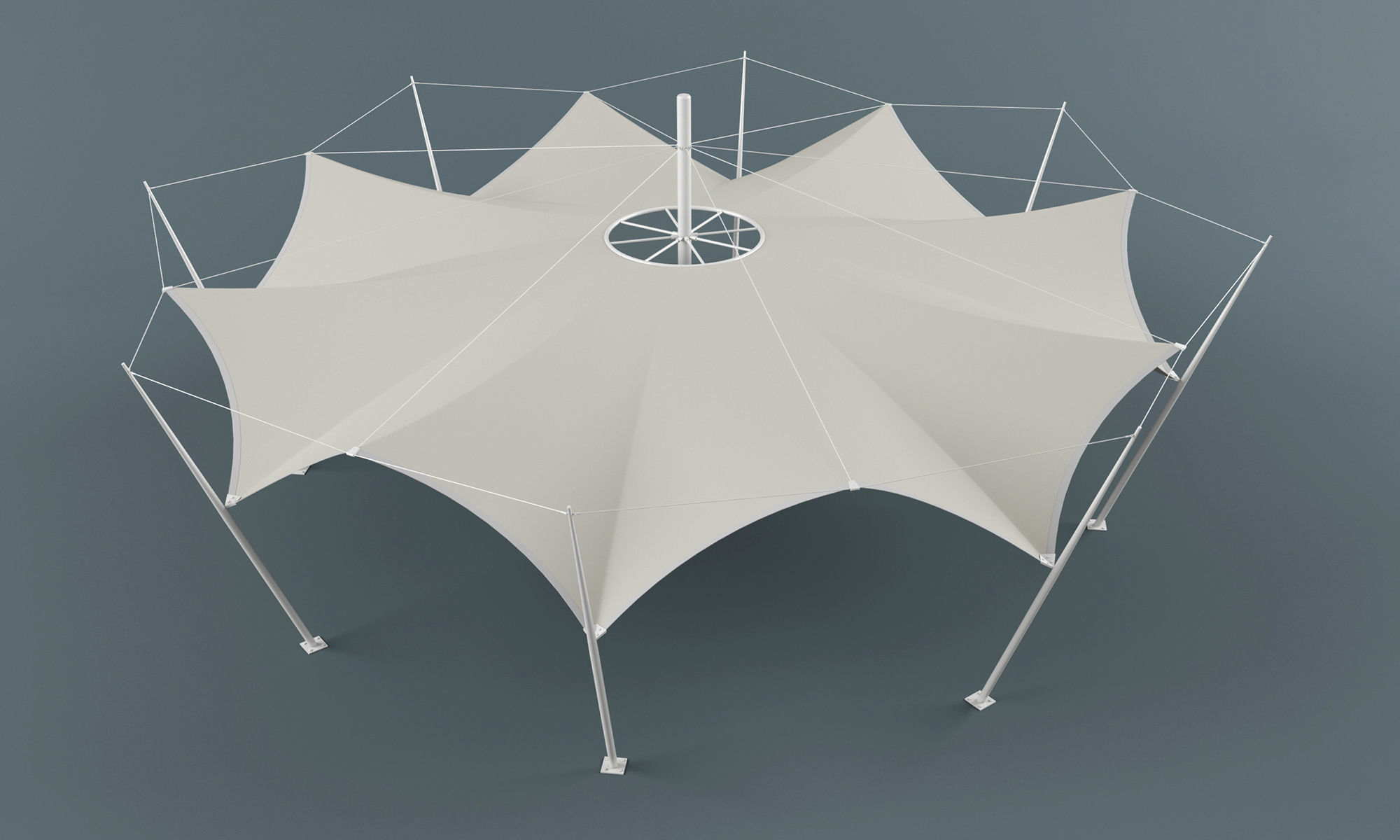 Canopy Tent 3D model | CGTrader