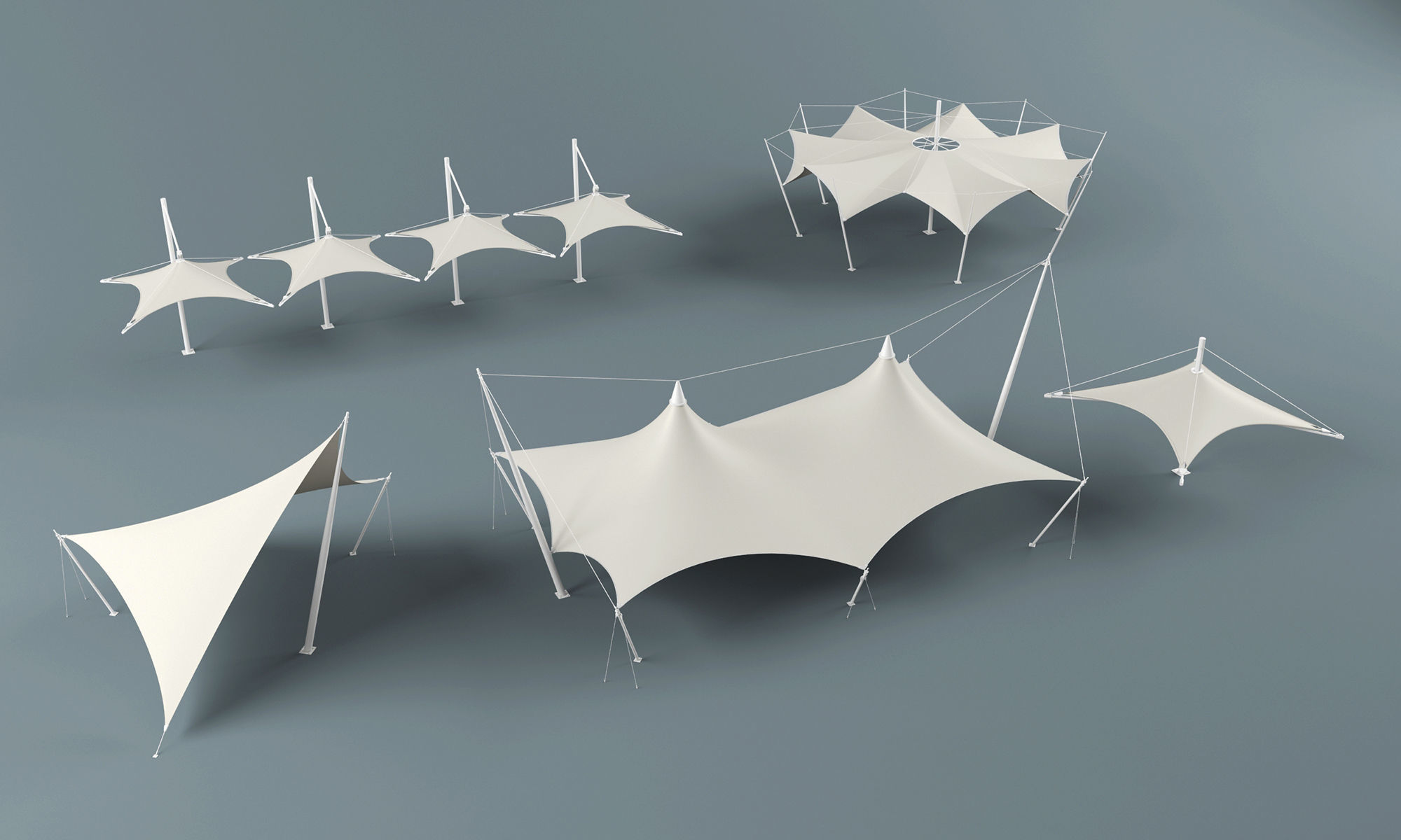 Canopy Tent 3D model | CGTrader