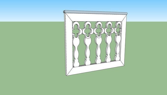 3D model indian jodhpuri stone jali 3d modal VR / AR / low-poly | CGTrader