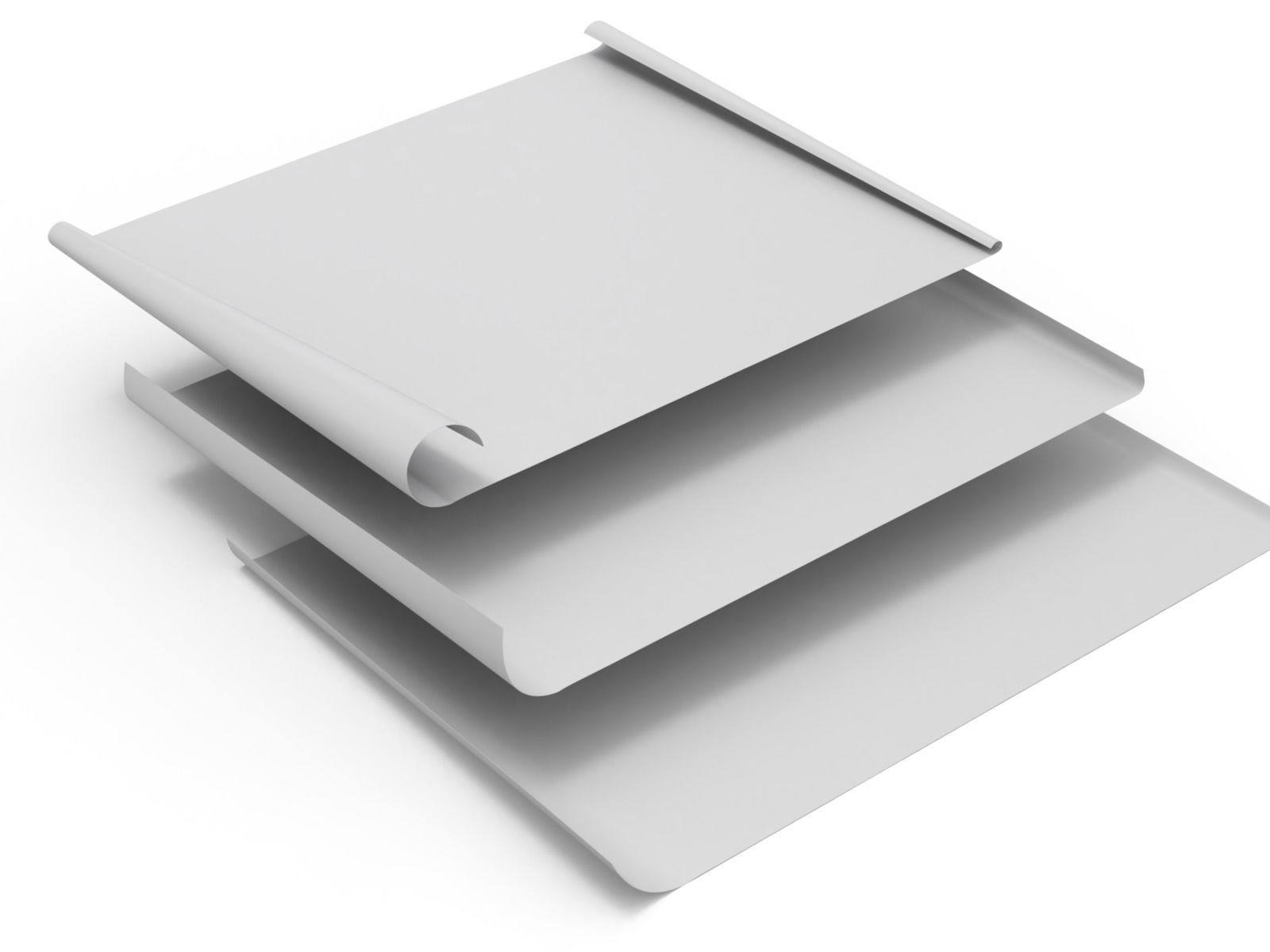 Empty Blueprint 3D model | CGTrader