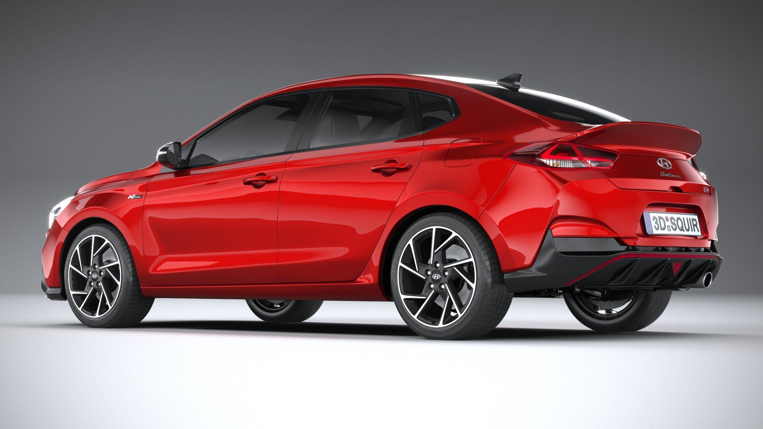Hyundai i30 Fastback N-line 2020 3D model | CGTrader