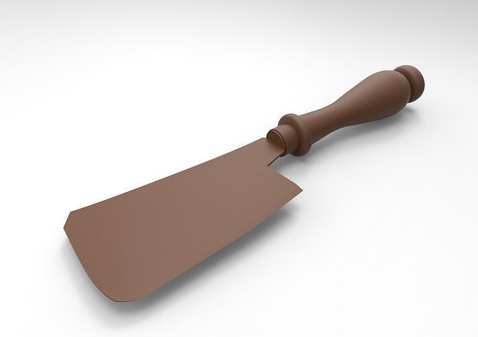 kitchen knife 3D model 3D printable | CGTrader