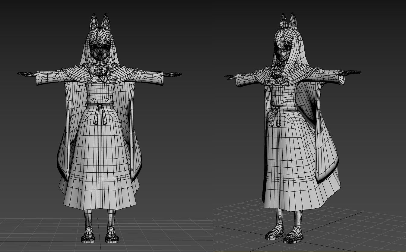 Nazuna BNA Brand New Animal 3D model rigged | CGTrader
