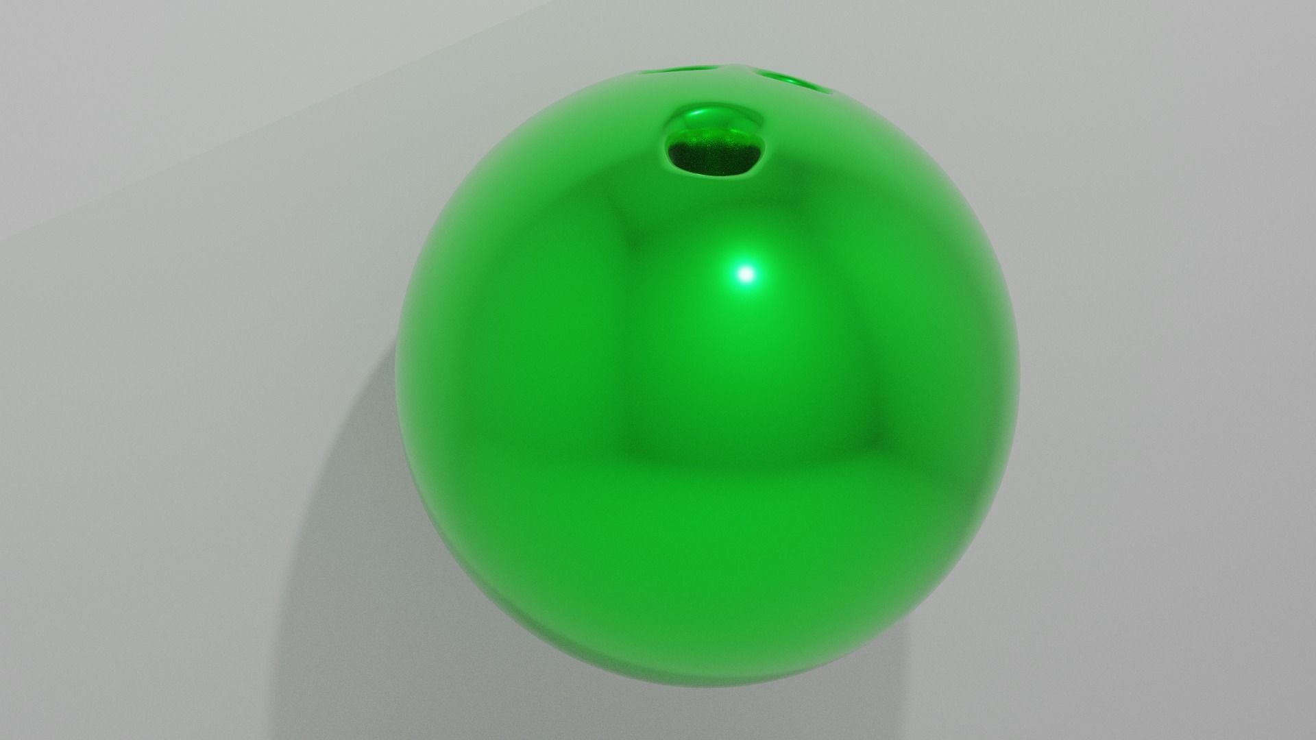Green Bowling Ball 3D model | CGTrader