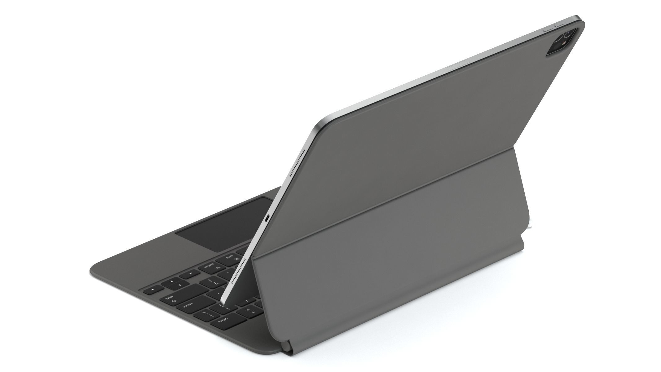 Apple iPad Pro 12-inch and Magic Keyboard 2020 3D model | CGTrader