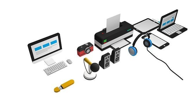 3D model Technology Pack 3D Model for Cinema 4d VR / AR / low-poly ...