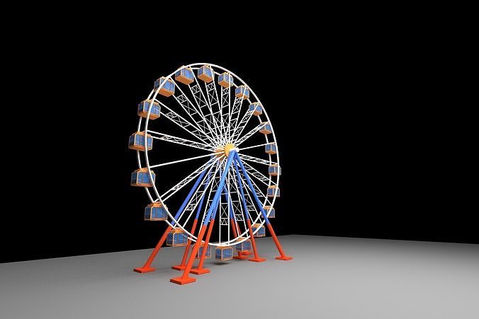 GAINT WHEEL 3D model | CGTrader