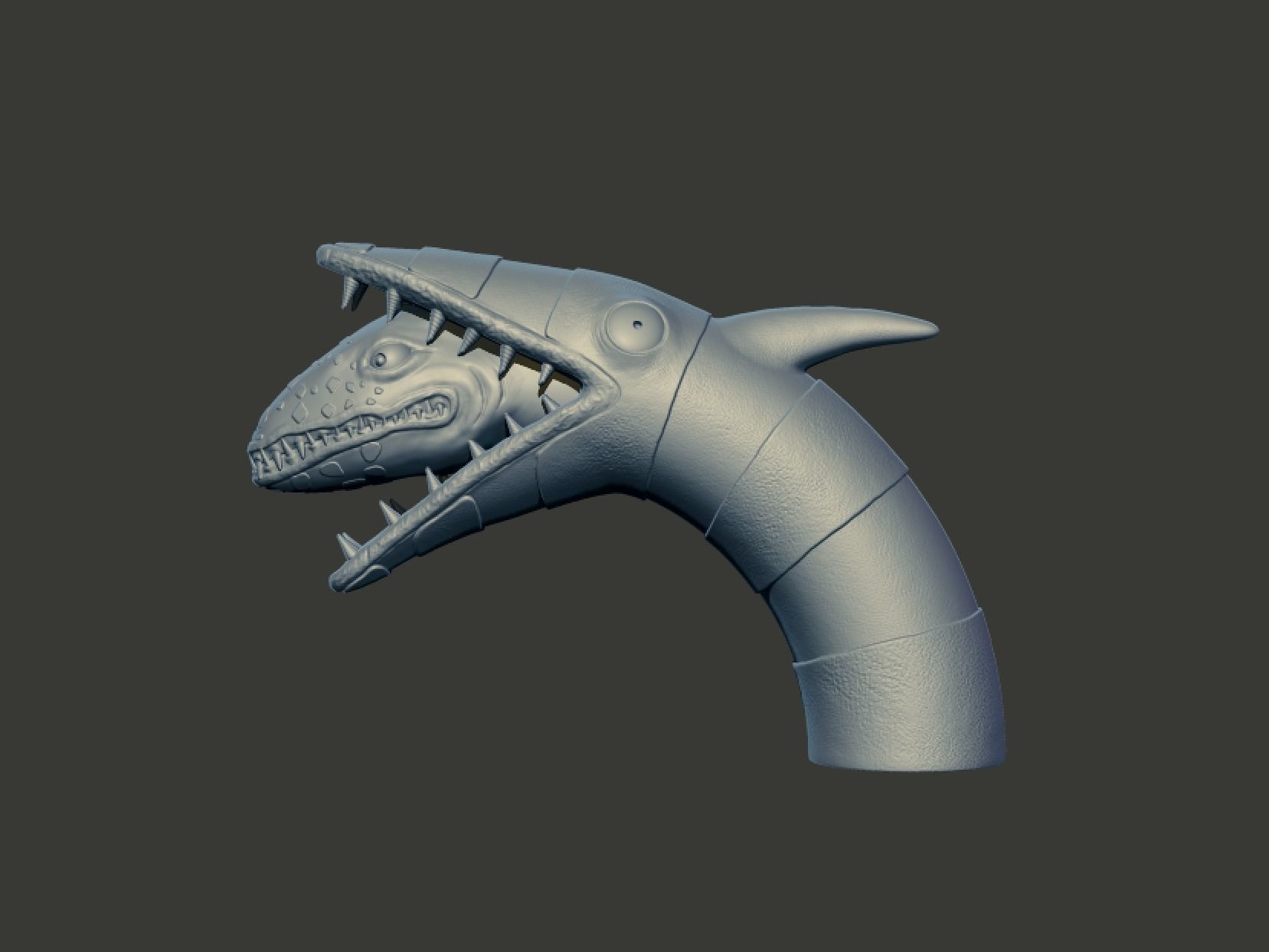 Beetlejuice Sandworm Diorama 3D model 3D printable | CGTrader