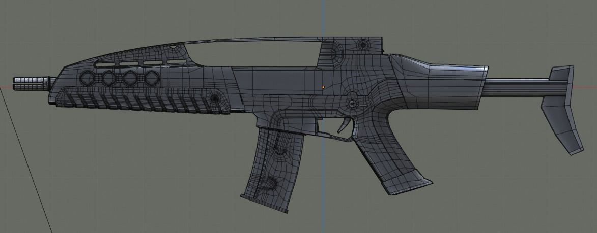 xm8 machine-gun 3D model | CGTrader