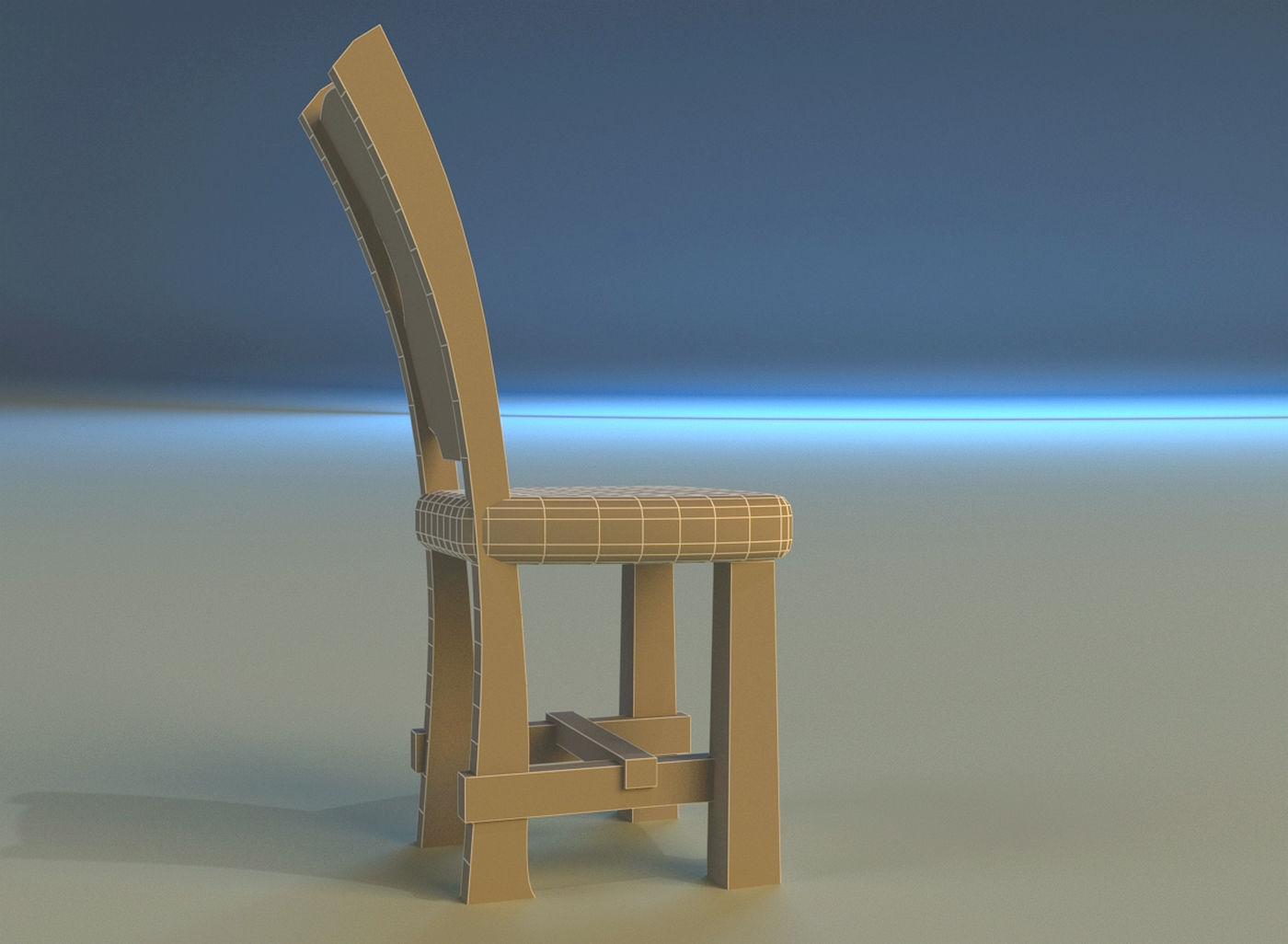 Chair old style 3D model | CGTrader