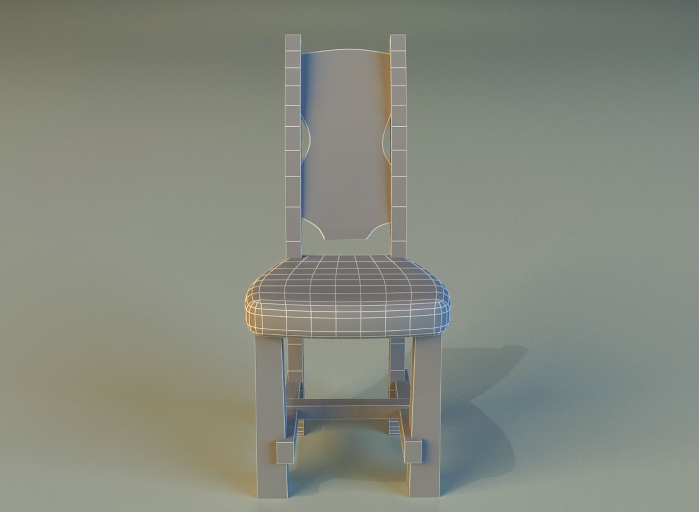Chair old style 3D model | CGTrader