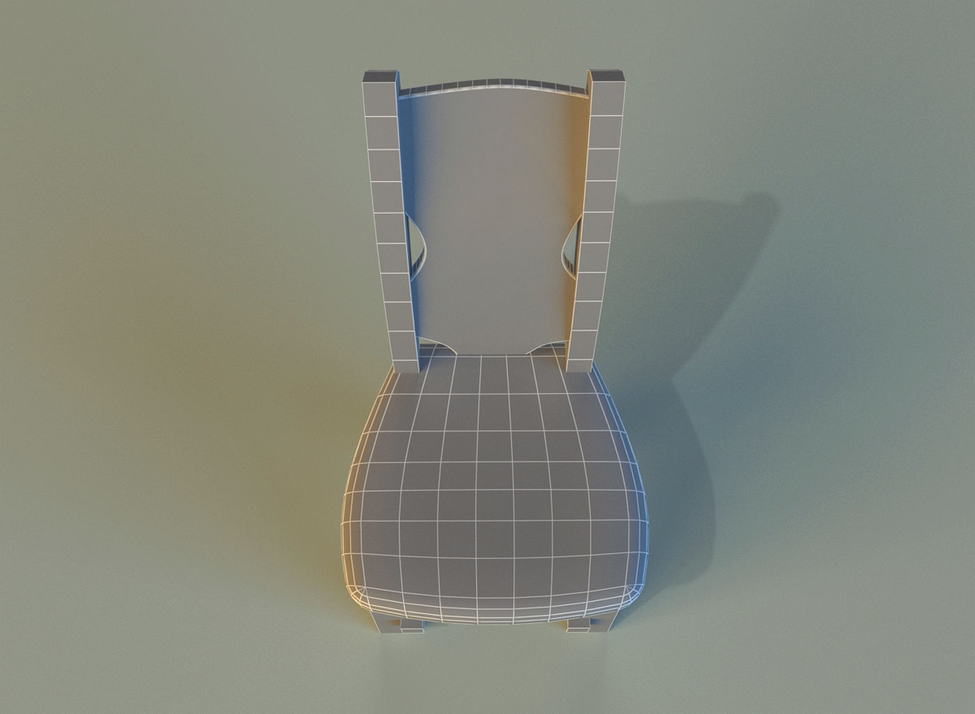 Chair old style 3D model | CGTrader