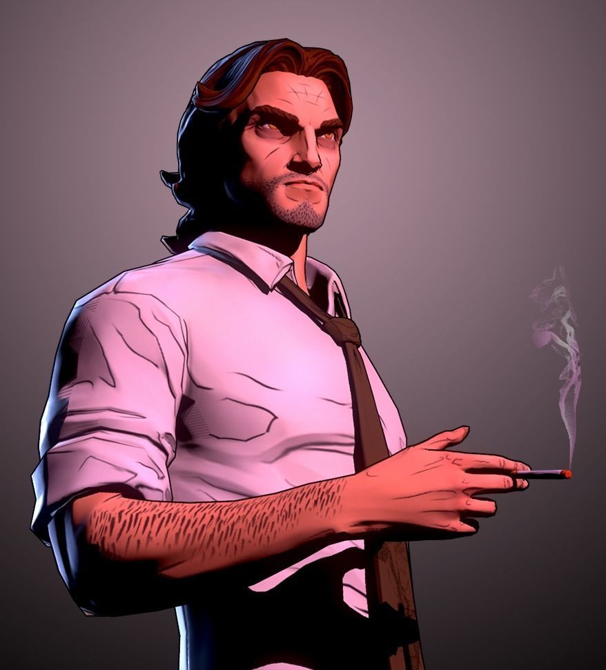 3D model Bigby Wolf VR / AR / low-poly | CGTrader