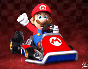 Mario kart 3D Models | CGTrader