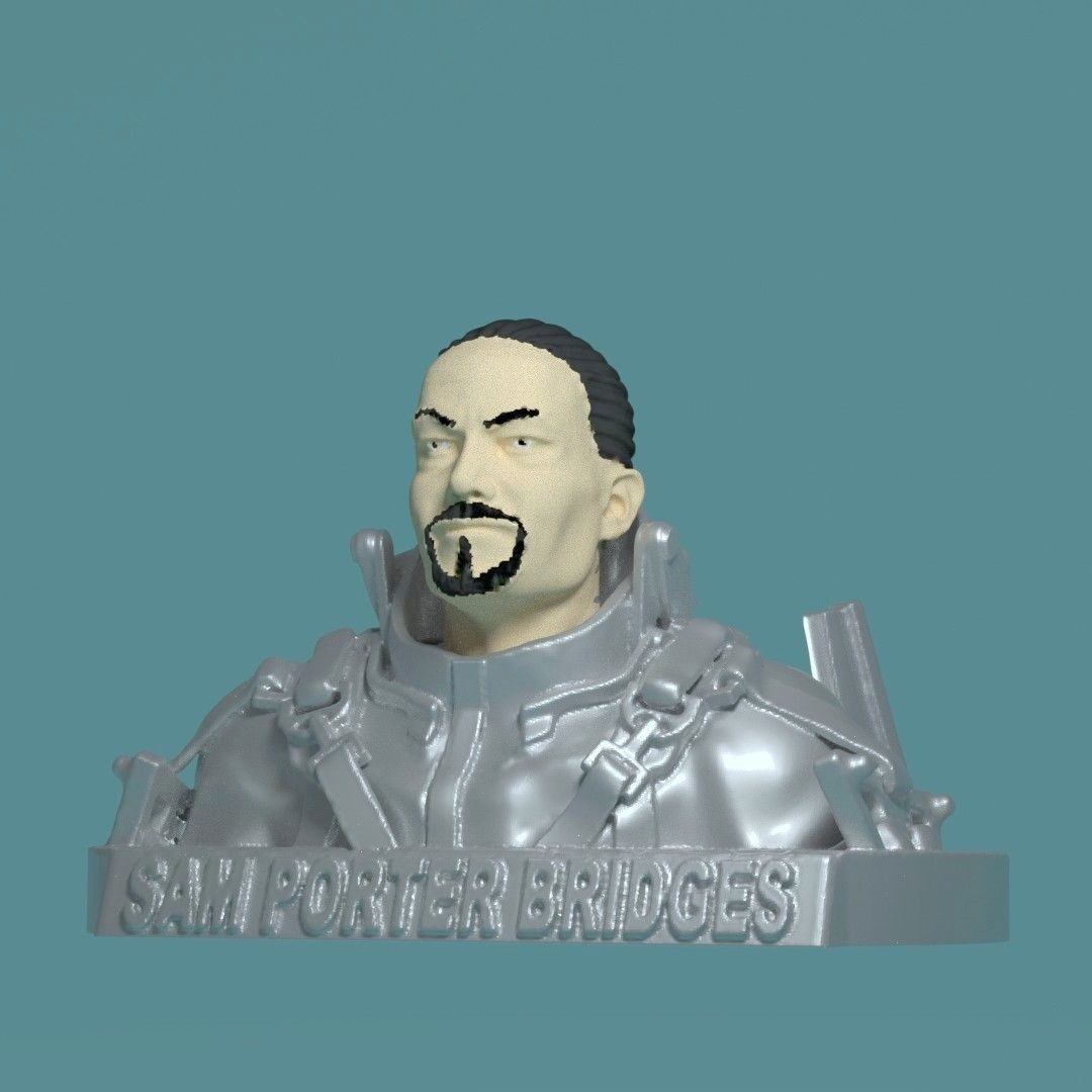 BUST OF SAM PORTER BRIDGES 3D model 3D printable | CGTrader